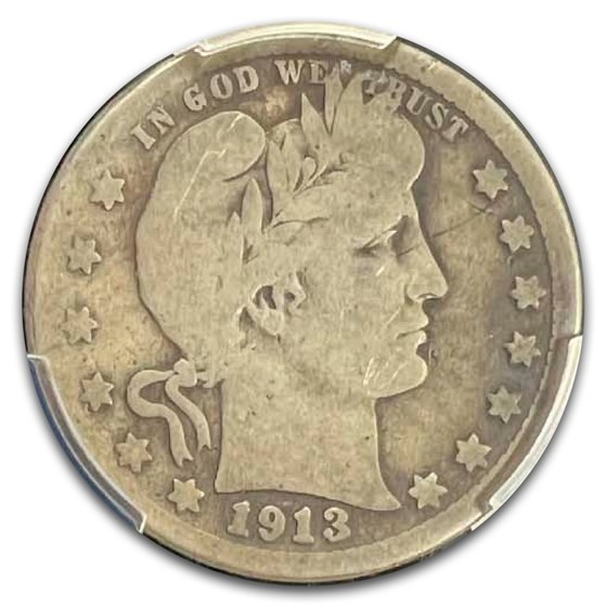Buy 1913-S Barber Quarter Good-4 PCGS | APMEX