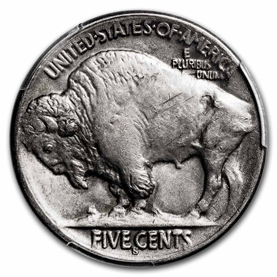 Buy 1913-S Buffalo Nickel Type-II AU-53 PCGS CAC | APMEX