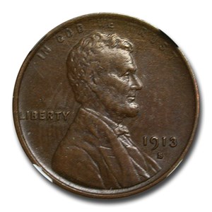 Buy 1913-S Lincoln Cent AU-50 NGC | APMEX
