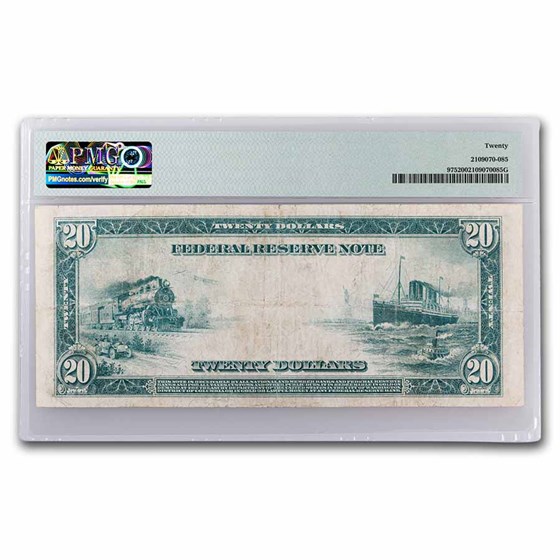 Buy 1914 (C-Philadelphia) $20 FRN VF-20 PMG (Fr#975) | APMEX