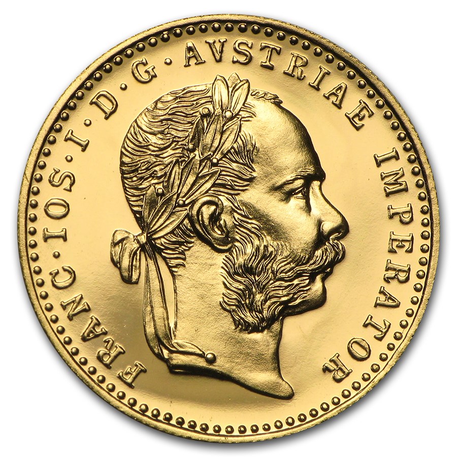 Buy 1915 Austria Gold Modern Restrike 1 Ducat BU Prooflike | APMEX