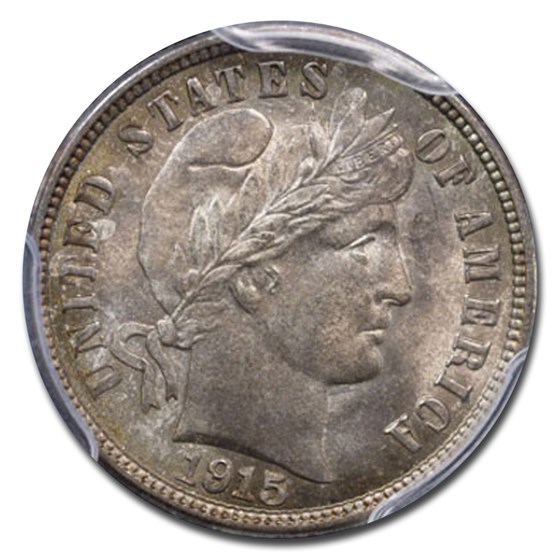 Buy 1915 Barber Dime MS-66 PCGS | APMEX