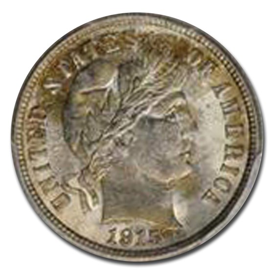 Buy 1915 Barber Dime MS-67 PCGS | APMEX
