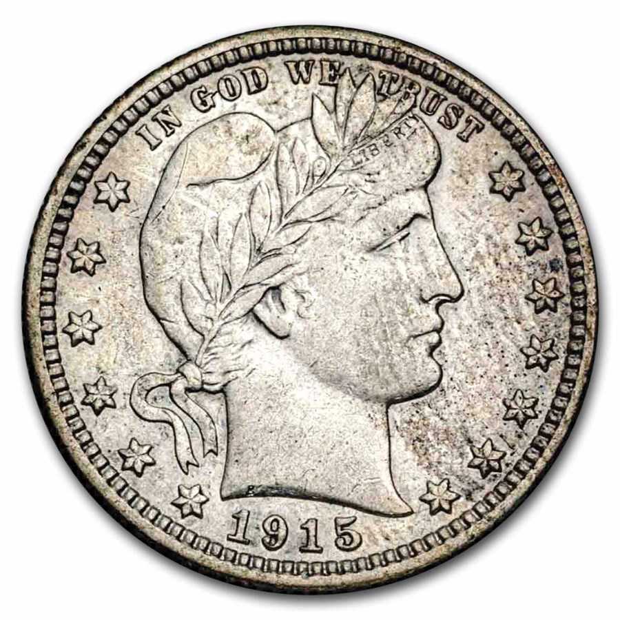Buy 1915 Barber Quarter XF | APMEX