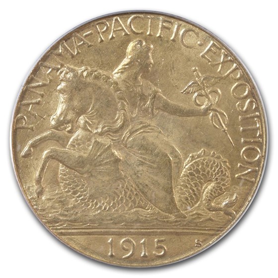 Buy 1915-S Gold $2.50 Panama-Pacific MS-64 PCGS CAC | APMEX