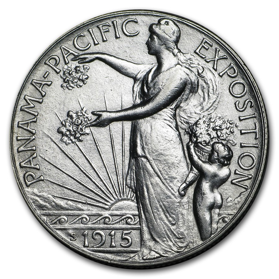 Buy 1915-S Panama-Pacific Expo Half AU | APMEX