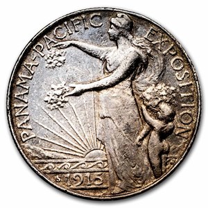 Buy 1915-S Panama-Pacific Expo Half XF Details | APMEX
