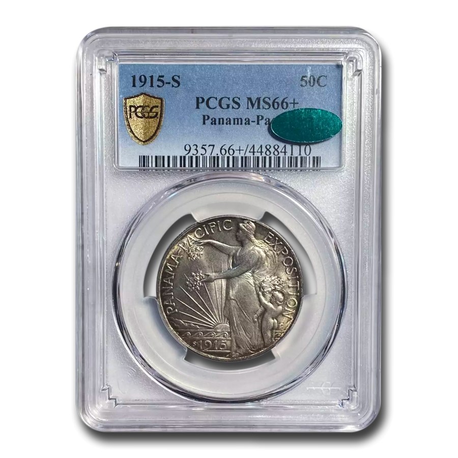 Buy 1915-S Panama-Pacific Half Dollar MS-66+ PCGS CAC | APMEX