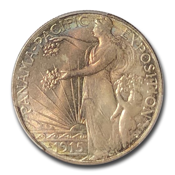 Buy 1915-S Panama-Pacific Half Dollar MS-67+ PCGS CAC | APMEX