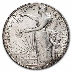 Buy 1915-S/S Panama-Pacific Exposition Half Dollar AU (FS-502) | APMEX