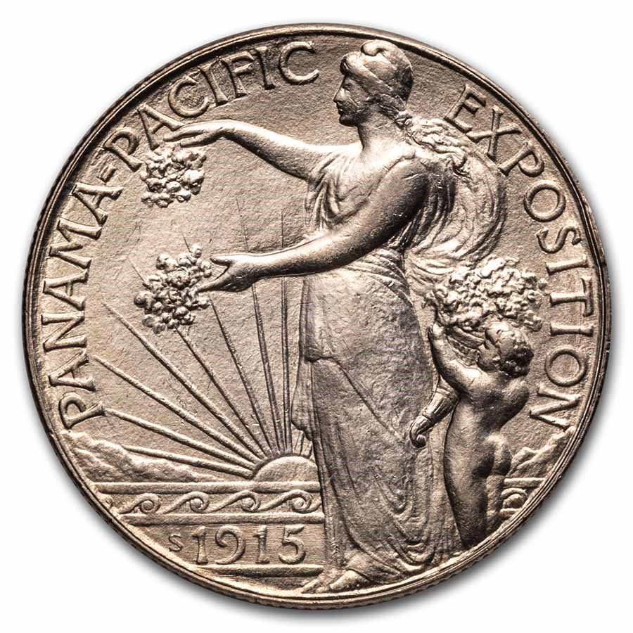 Buy 1915-S/S Panama-Pacific Commemorative Half Dollar BU (FS-502, RPM) | APMEX