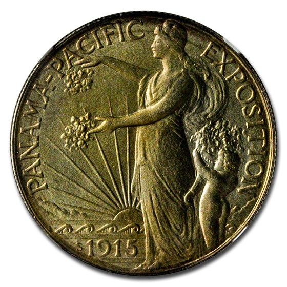 Buy 1915-S/S Panama Pacific Half Dollar MS-64 NGC (FS-502) | APMEX
