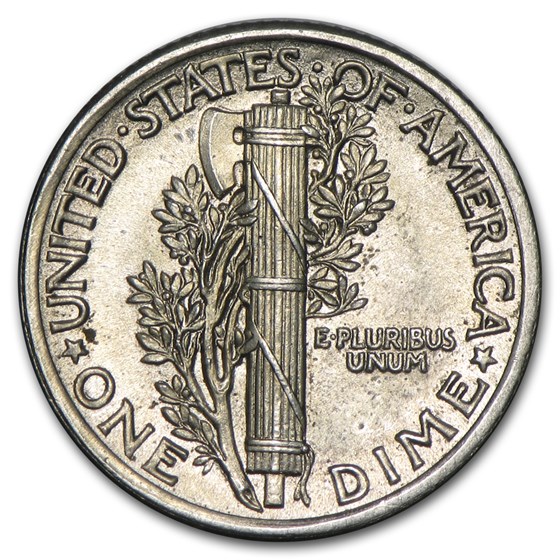 Buy 1916 Mercury Dime BU (Full Split Bands) | APMEX