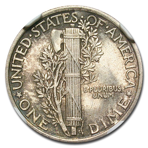 1916 (None) Phil Mercury Dime Mercury Value - APMEX