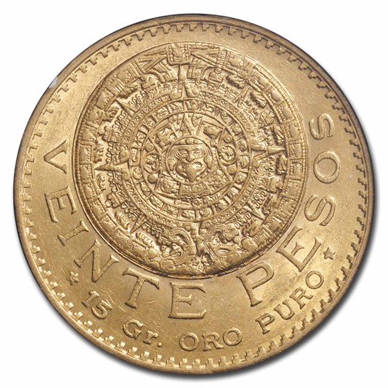 Buy 1917-1959 Mexico Gold 20 Peso 6 Coin Type Set | APMEX