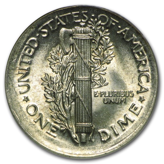 Buy 1917 Mercury Dime MS-63 NGC (FB, Broadstruck) | APMEX