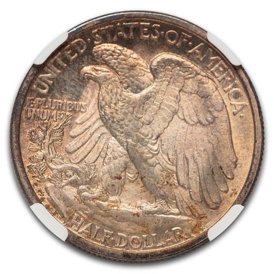 Buy 1917-S Reverse Walking Liberty Half Dollar MS-65 NGC | APMEX