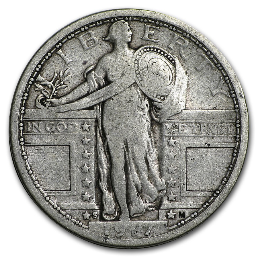 Buy 1917-S Standing Liberty Quarter Type-I Fine | APMEX