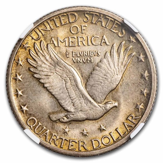 Buy 1917-S Standing Liberty Quarter Type-II MS-65 NGC (FH) | APMEX