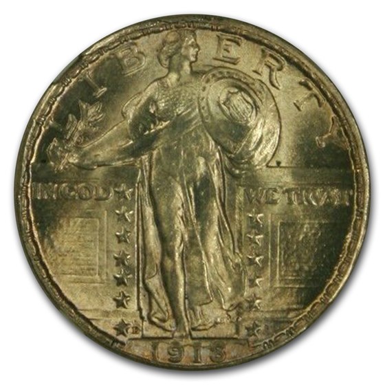 Buy 1918-D Standing Liberty Quarter MS-66+ NGC (FH) | APMEX
