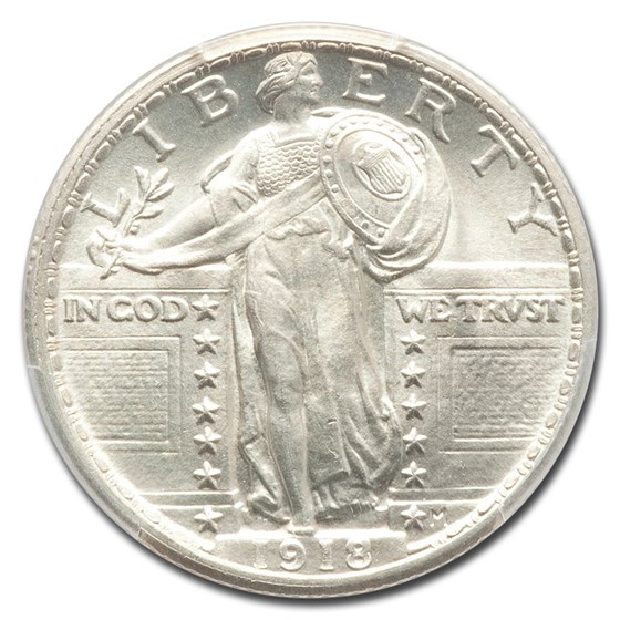 Buy 1918 Standing Liberty Quarter MS-66 PCGS (FH) | APMEX