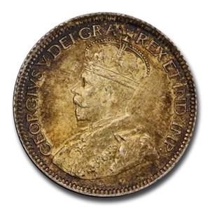 Buy 1919 Canada Silver 10 Cents George V MS-63 PCGS | APMEX
