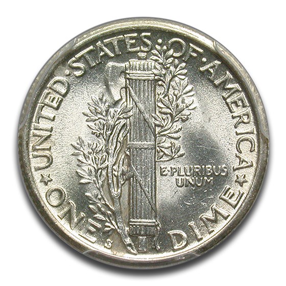 Buy 1919-S Mercury Dime MS-64 PCGS | APMEX