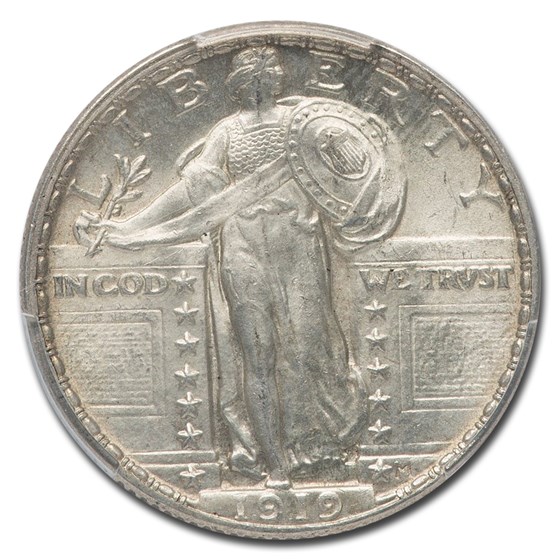 Buy 1919 Standing Liberty Quarter MS-64 PCGS (FH) | APMEX