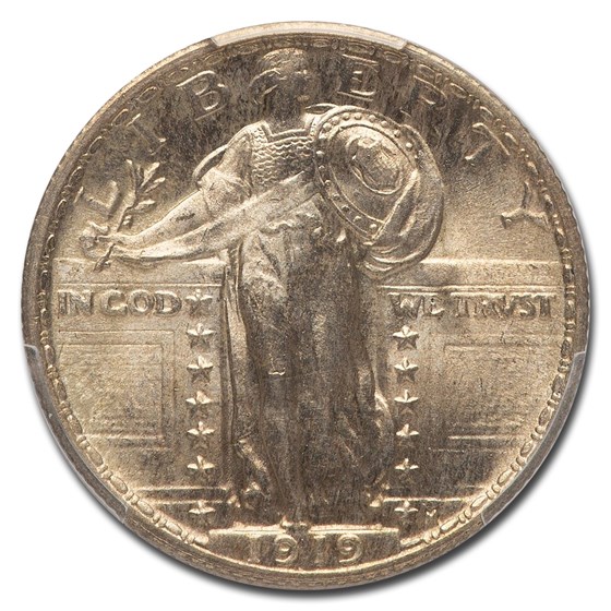 Buy 1919 Standing Liberty Quarter MS-65 PCGS | APMEX