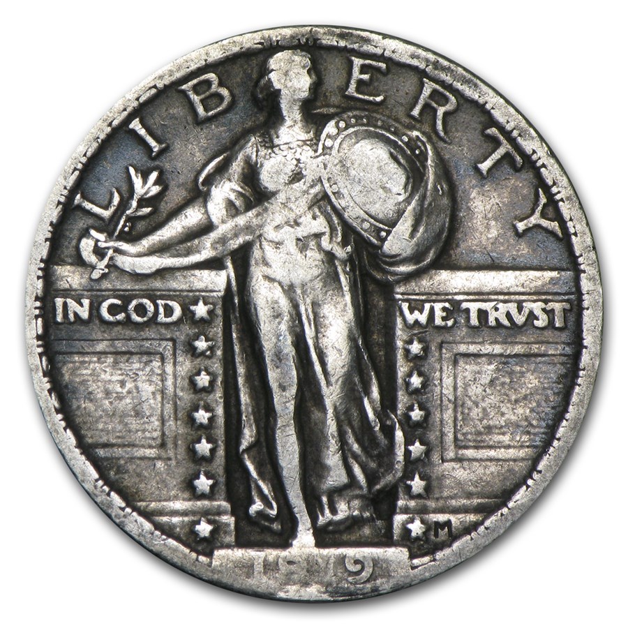 Buy 1919 Standing Liberty Quarter XF | APMEX