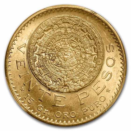 Buy 1920/10 Mexico Gold 20 Pesos MS-64 PCGS (Green label) | APMEX