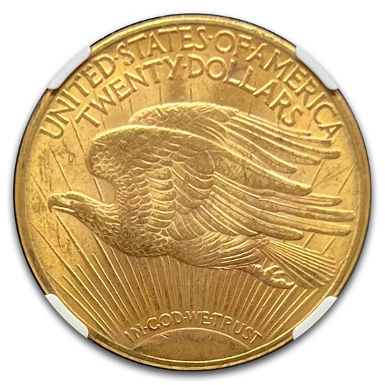 Buy 1920 $20 St Gaudens Gold Double Eagle MS-62 NGC | APMEX