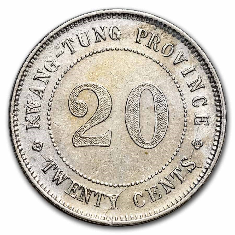 Buy 1920 China-Kwangtung Silver 20 Cents AU | APMEX