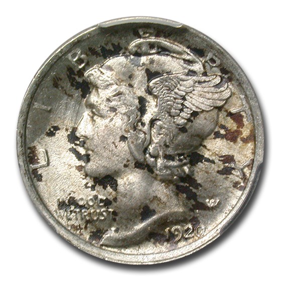 Buy 1920 Mercury Dime MS-64 PCGS | APMEX
