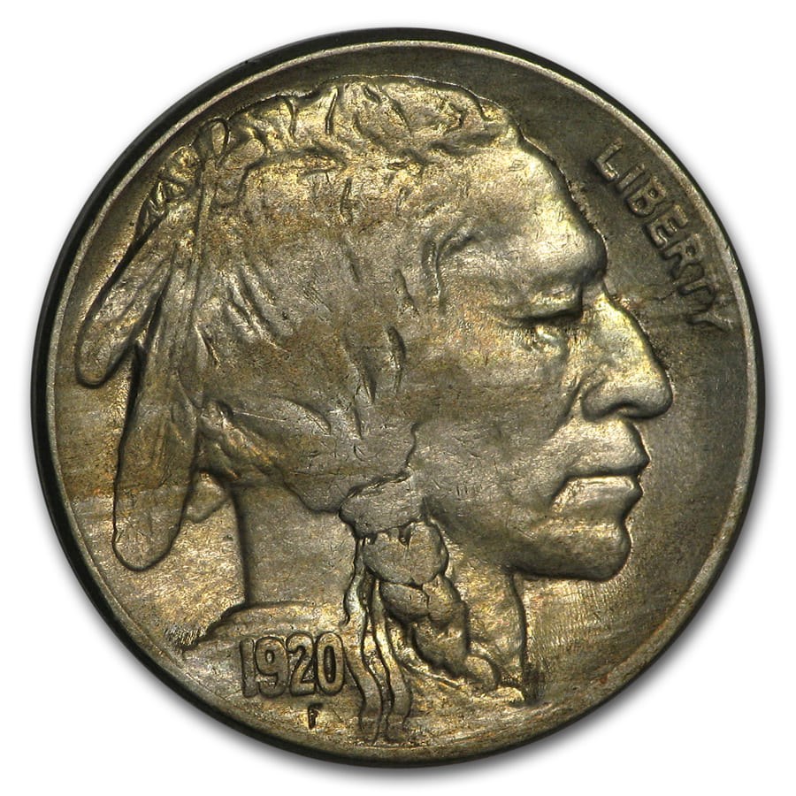 Buy 1920-S Buffalo Nickel AU | APMEX