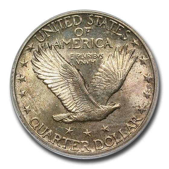 Buy 1920-S Standing Liberty Quarter MS-63 PCGS | APMEX