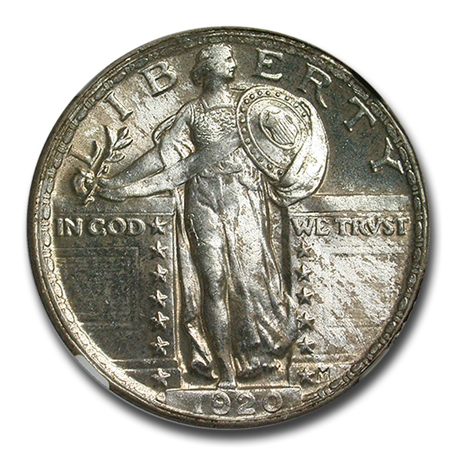 Buy 1920 Standing Liberty Quarter MS-64 NGC | APMEX