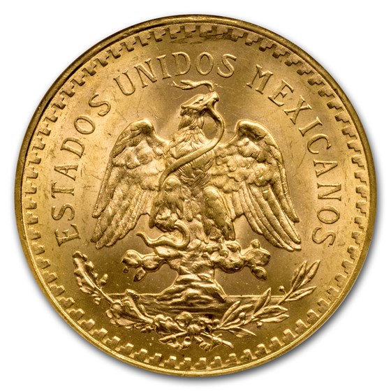 Buy 1921 Mexico Gold 50 Pesos MS-65 NGC | APMEX