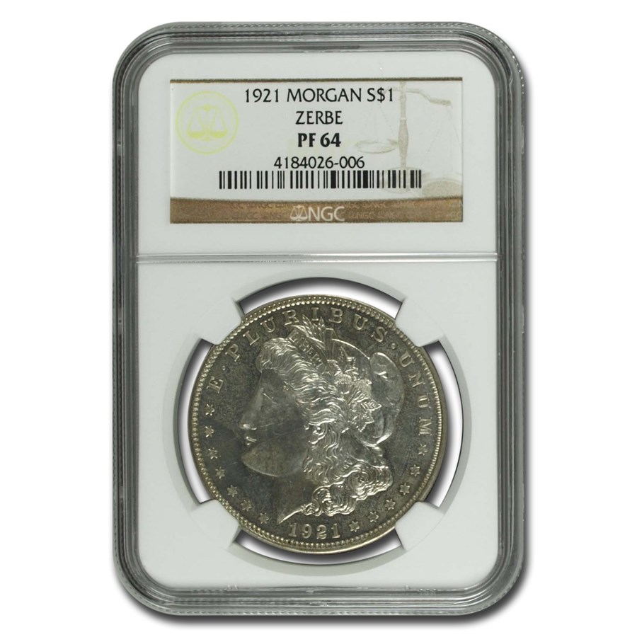 Buy 1921 Morgan Dollar PF-64 NGC (Zerbe) | APMEX