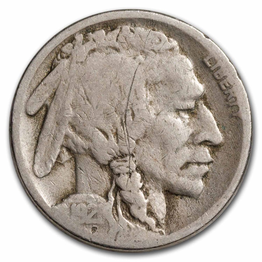 Buy 1921-S Buffalo Nickel Cull | APMEX