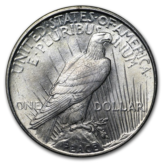 Buy 1922-1925 Peace Dollar BU (Beautifully Toned) | APMEX