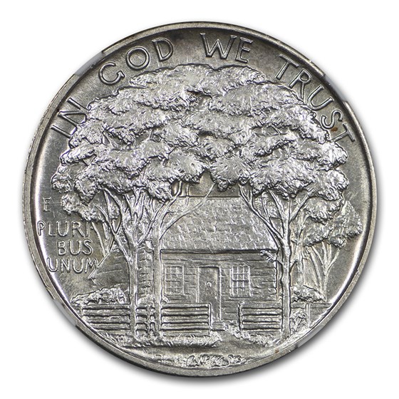 Buy 1922 Grant Memorial Commemorative Half Dollar w/Star MS-65+ NGC | APMEX