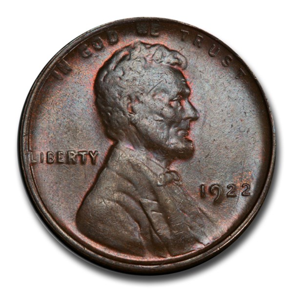 1922 (None) Phil Lincoln Wheat Penny No D Strong Reverse Value | BN - APMEX