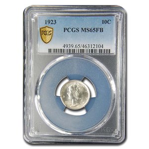 Buy 1923 Mercury Dime MS-65 PCGS (FB) | APMEX