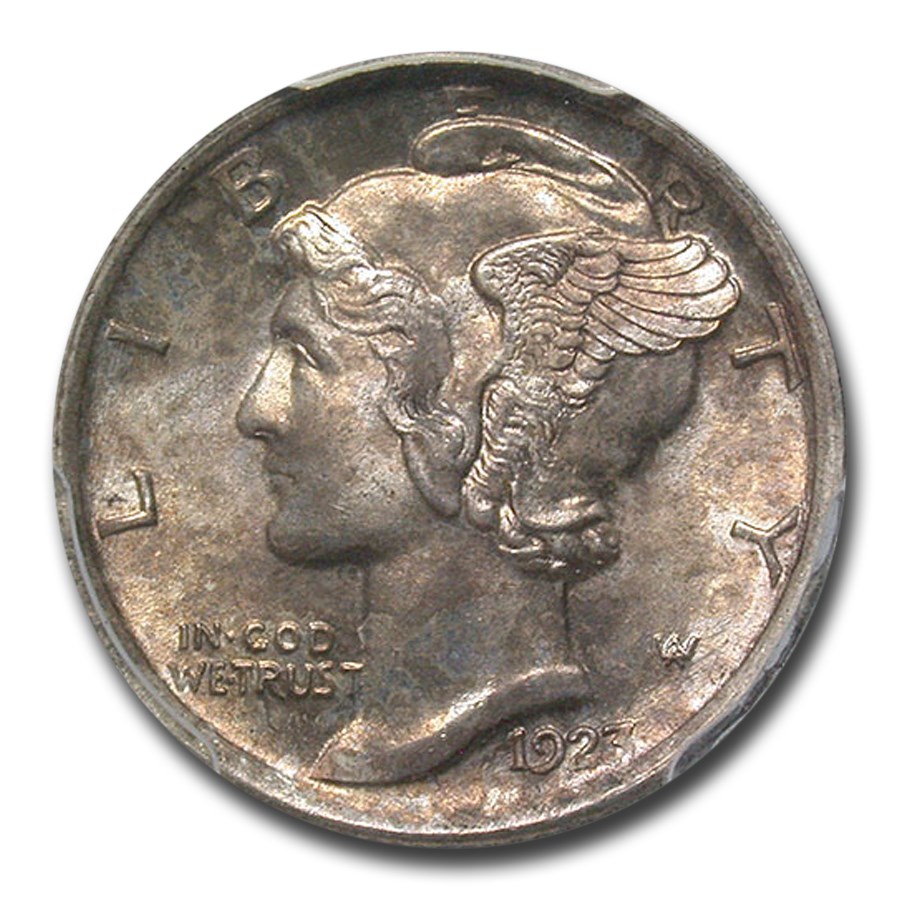 Buy 1923 Mercury Dime MS-65 PCGS | APMEX