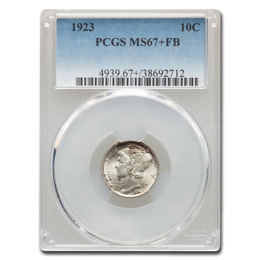 Buy 1923 Mercury Dime MS-67+ PCGS (FB) | APMEX