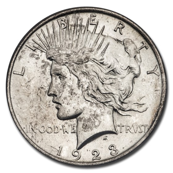 Buy 1923 Peace Dollar MS-61 PCGS (Beautifully Toned) | APMEX