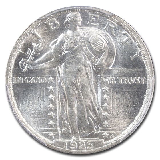 Buy 1923 Standing Liberty Quarter MS-64 PCGS | APMEX