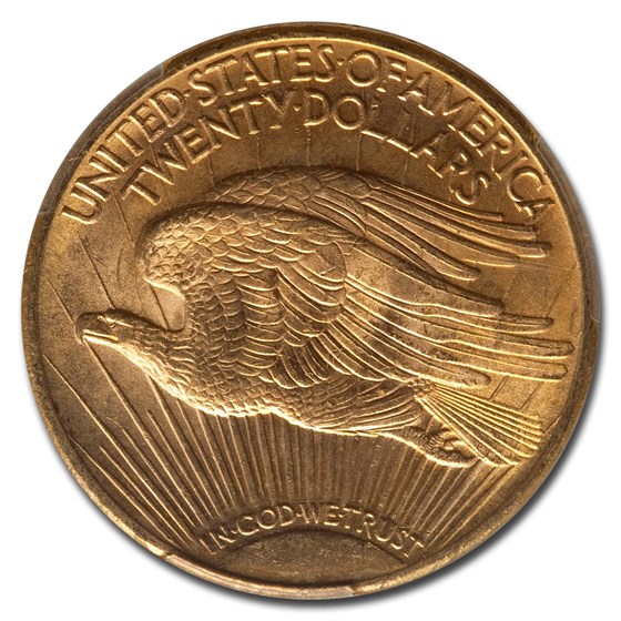 Buy 1924 St Gaudens Gold Double Eagle MS-65+ PCGS CAC | APMEX