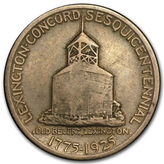 Buy 1925 Lexington-Concord Sesquicentennial Half VF | APMEX